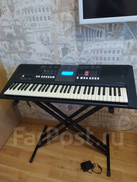 Синтезатор Yamaha psr e423, б/у, в наличии. Цена: 15 000₽ во Владивостоке