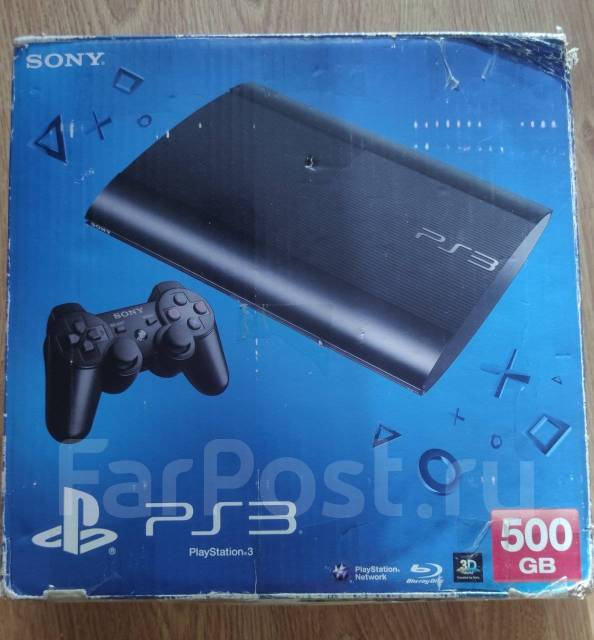 Игровая приставка PS3, Sony PlayStation 3, б/у, в наличии. Цена: 11 000 ...