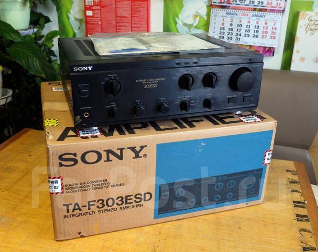 Усилитель Sony TA-F303 ESD + коробка, как новый. Из Японии, б/у, в ...