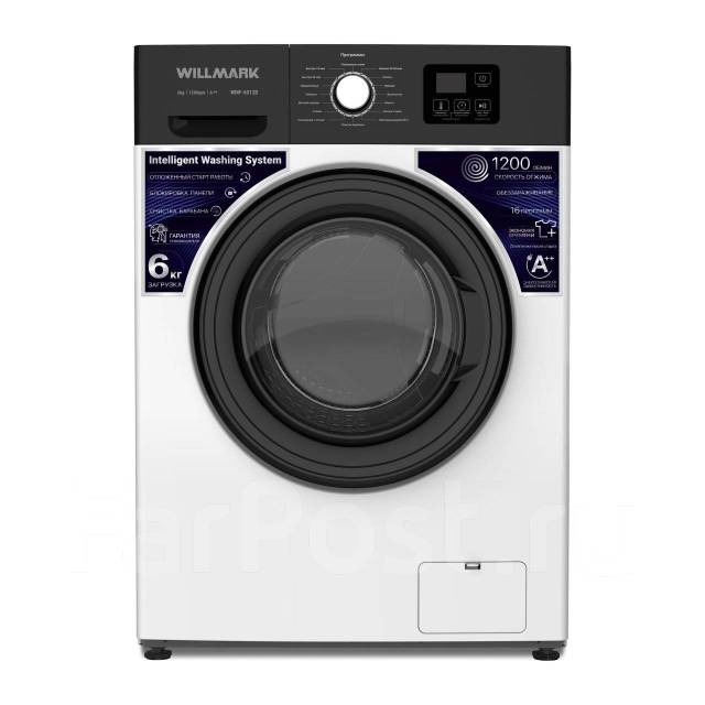 Стиральная машина Willmark. 6кг. Новая. Гарантия, б/у, в наличии. Цена: 22 800₽ в Уссурийске