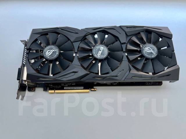 Видеокарта Asus GeForce GTX 1070 Ti, б/у, в наличии. Цена: 12 000₽ во ...