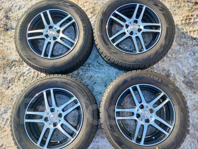 Литые диски Enkei R15 4-100, 15", 1 шт, 4x100, 67,1 мм. 4 шт, б/у, в ...