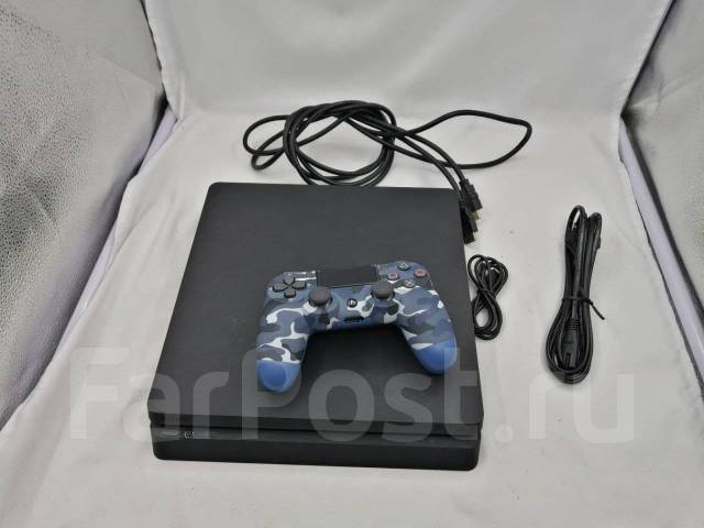 PS4 Slim 500GB Playstation 4 Slim + подписка PS Plus Extra + 400игр, б ...