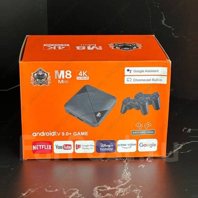 Игровая приставка 2 в 1 M8 Mini + Android TV (Смарт ТВ), новый, в наличии. Цена: 3 990₽ во ...