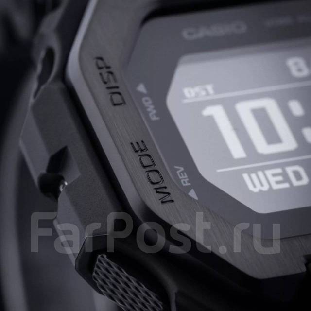 Часы Casio G-Shock GBX-100-1 спортивные, bluetooth, водозащита 20 бар ...