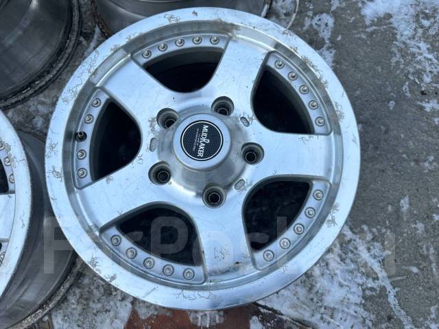 Литье Land Cruiser 100 Mudraker 5x150 r16 Japan, 16", 1 шт, Ширина ...