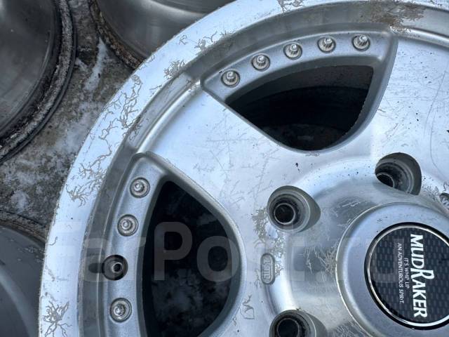 Литье Land Cruiser 100 Mudraker 5x150 r16 Japan, 16", 1 шт, Ширина ...