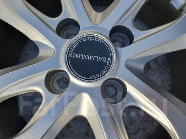 152083 колеса Bridgestone Balminum 15x6 ET 48 4х100 цо 73, 15", 1 шт ...