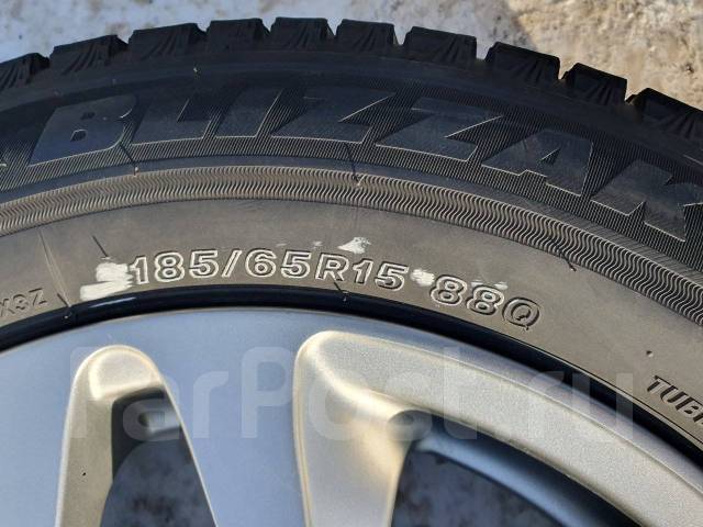 152083 колеса Bridgestone Balminum 15x6 ET 48 4х100 цо 73, 15", 1 шт ...