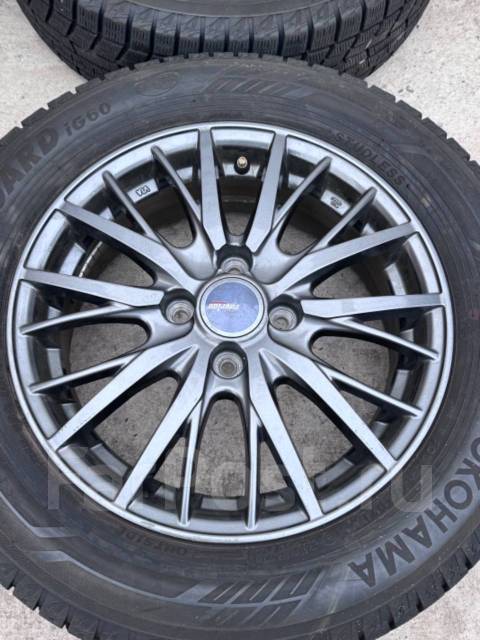 Литые диски R15 4/100 JJ5,5 ET42, 15", 100 шт, 4x100, 4 шт, б/у, в ...