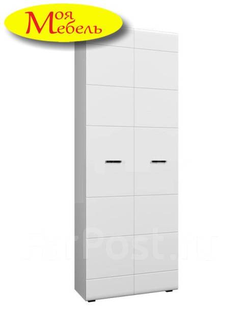 Шкаф 2 дверный Нэнси New на 800мм белый глянец мдф количество дверей 2 80 0 см 217 0 см