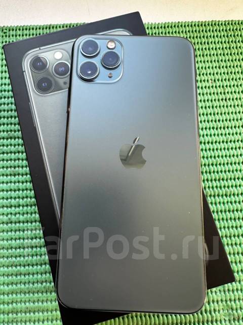 iPhone 11 Pro Max 256gb, 6.70", зеленый, б/у, в наличии. Цена: 34 000 ...