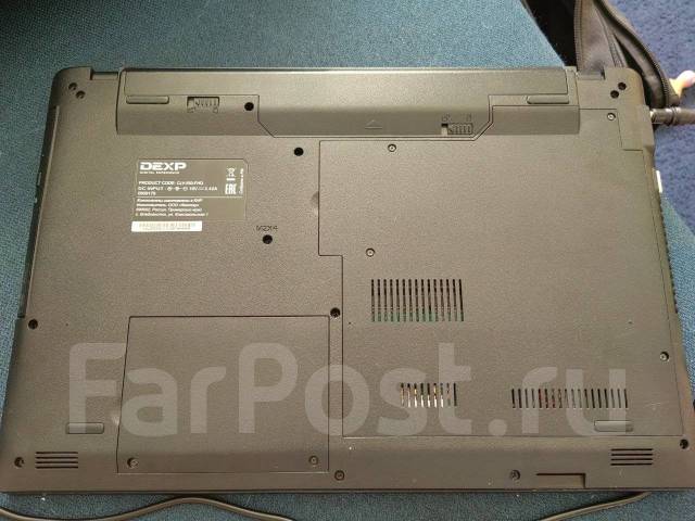 Ноутбук Dexp, 15", 120 Гб, 4 гб, 2,4 ГГц, WiFi, Bluetooth, б/у, в ...