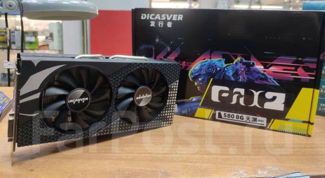 Видеокарта Dicasver Radeon RX580 8Gb, 256Bit, новый, в наличии. Цена ...