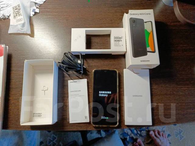 Продам телефон, Samsung Galaxy A03 Core, 32 гб, 6.50", черный, б/у, в ...