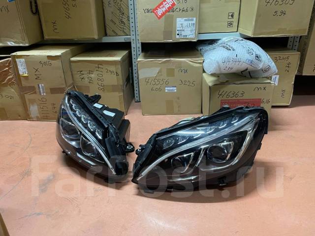 Фары Mercedes Benz W205 (C180 C200 C63) для AMG A2059063304 купить во ...