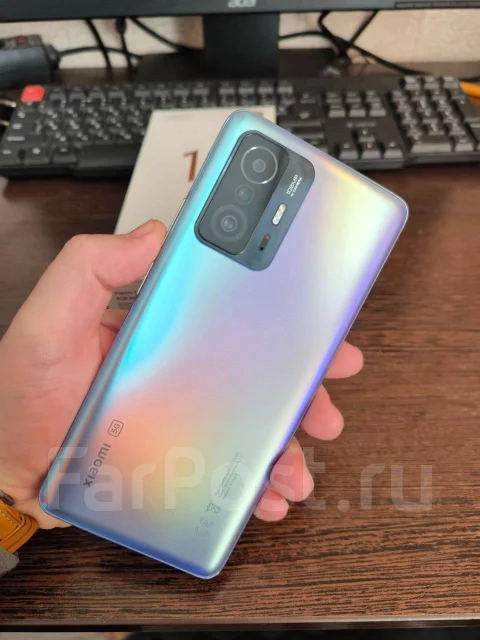 Xiaomi 11T PRO 8-256GB, 6.67", моноблок, фиолетовый, 4G LTE, 5G, Dual ...