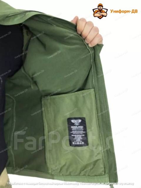 Куртка тактическая UAF PRO "Олива" (Демисезон; Флис), новый, в наличии ...