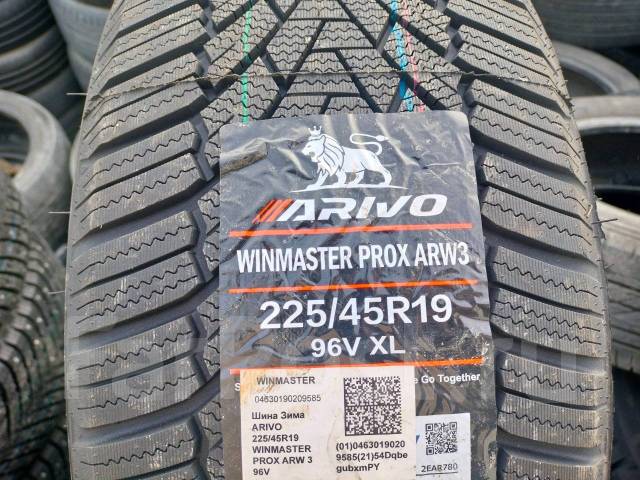 Arivo Winmaster ProX ARW3, 225/45r19, 19", 1 шт, в наличии, 225 мм, 45 %, радиальный, зимние ...
