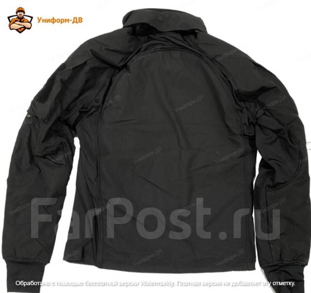 Куртка тактическая UAF PRO (Черный) (Демисезон; Флис), новый, в наличии ...