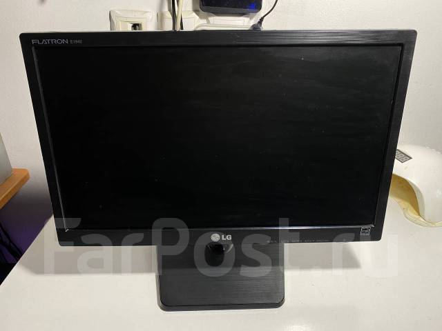 Монитор Lg Flatron E1942c, LG, 18.5", б/у, в наличии. Цена: 1 000₽ во ...