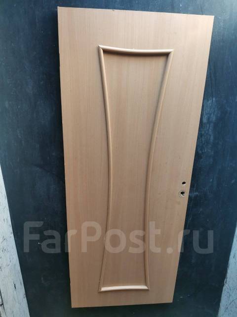 Дверь межкомнатная 80 см, коробка, обналичка, б/у. Цена: 2 500₽ во ...