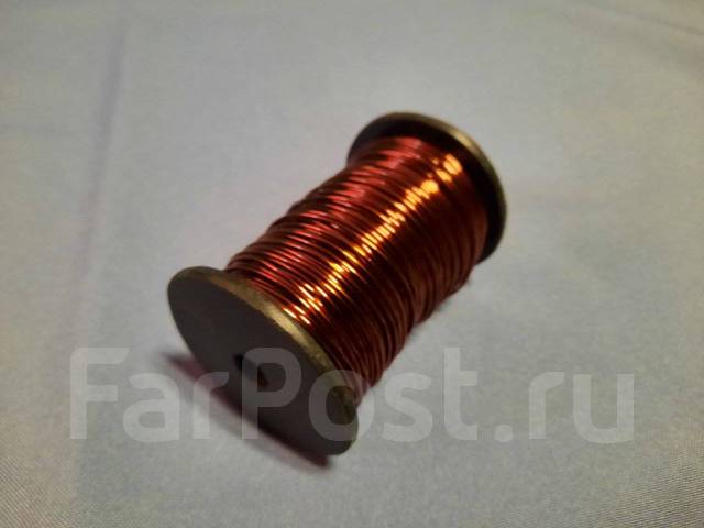 Медный провод 0.8мм, новый, в наличии. Цена: 200₽ во Владивостоке