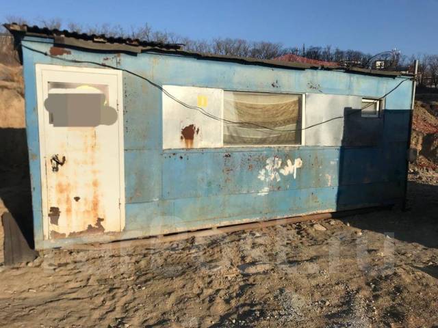 Продам вагончик-бытовку, б/у, в наличии. Цена: 40 000₽ во Владивостоке