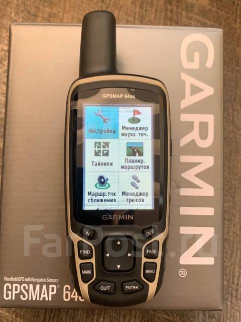 Навигатор Garmin GPSmap 64sx, новый, в наличии. Цена: 35 000₽ во ...