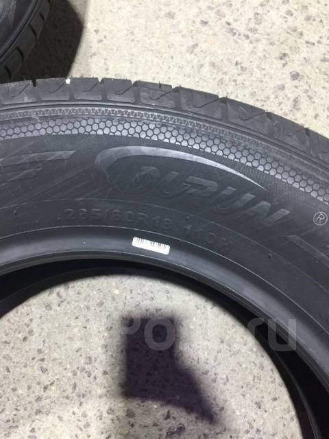 Durun RH01, 265/60 R18, 18", 5 шт, в наличии, 265 мм, 60 %, радиальный ...