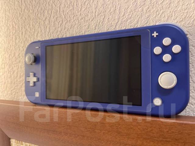 Nintendo Switch Lite Blue 32gb +128gb +игра Mario Maker 2, б/у, в ...