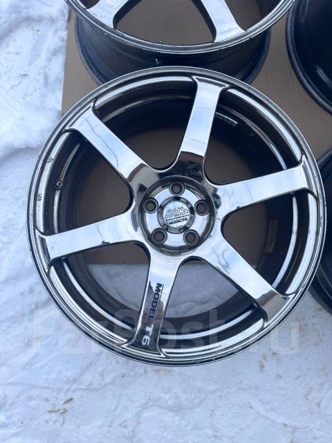 AVS T6 в хроме оригинал Япония, 18", 1 шт, Ширина диска 8.0/8.0" Вылет ...