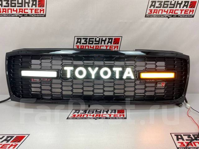 Решетка радиатора Toyota Land Cruiser (J100) 03-07 год. В стиле "GR ...
