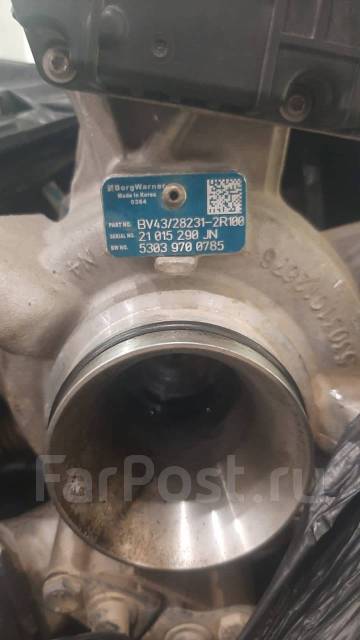 Турбокомпрессор Hyundai Santa Fe Kia Carnival Kia Sorento 53039700785 ...