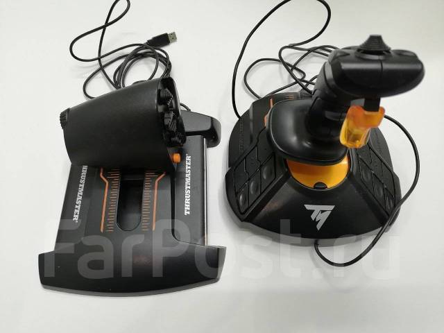 Штурвал джойстик ThrustMaster T-16000M FCS Hotas, б/у, в наличии. Цена ...