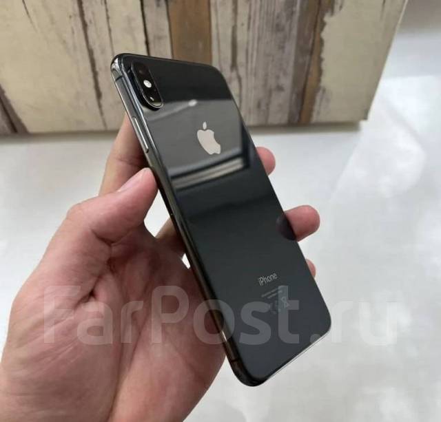 IPhone XS Max 256GB, 6.50", моноблок, черный, 5G, б/у, в наличии. Цена ...