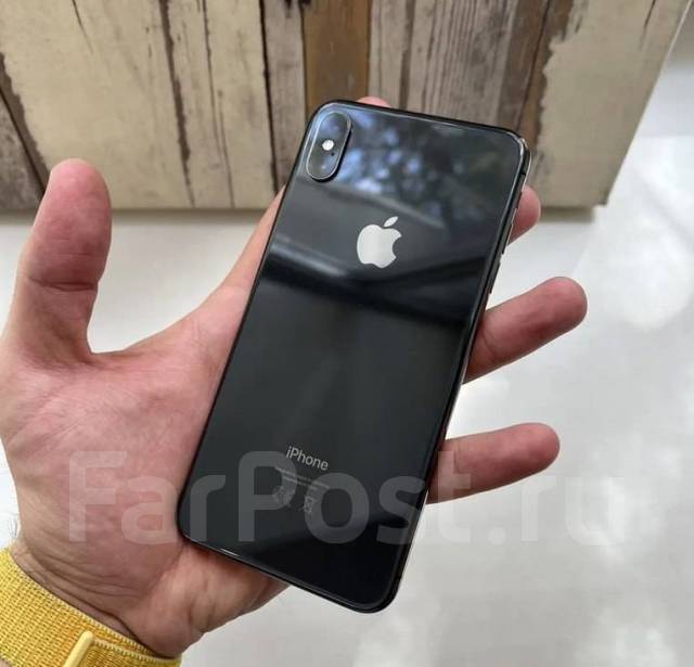 IPhone XS Max 256GB, 6.50", моноблок, черный, 5G, б/у, в наличии. Цена ...