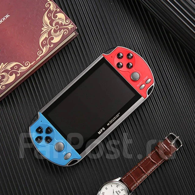 Игровая консоль портативная MP4-X7 3000+ игр экран 4,3 дюймов 2500mAh ...