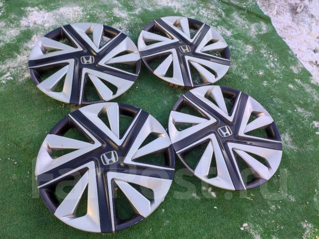 Диски штамповка с колпаками на Honda R15, 15", 1 шт, 4 шт, б/у, в ...