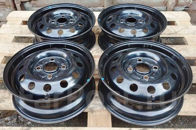 Штампованные диски Honda R13 4.5J. 100x4. 4 шт. Отправка, 13", 1 шт ...
