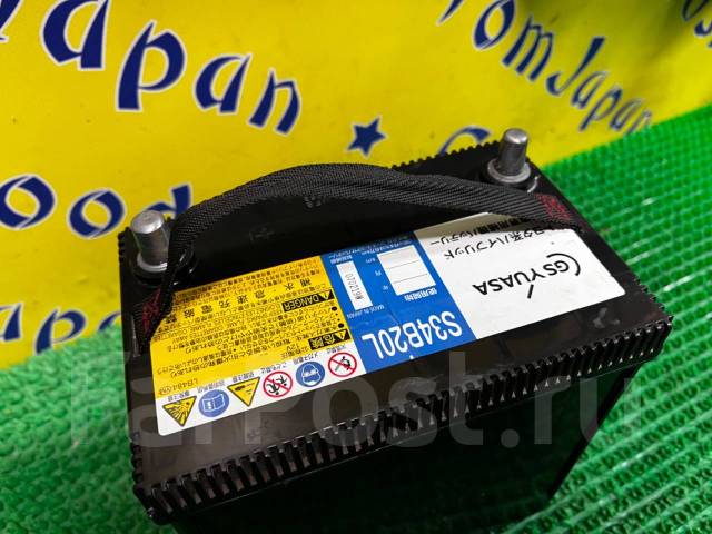 Живой японский аккумулятор для гибридов GS Yuasa S34B20L, Гелевый, AGM ...