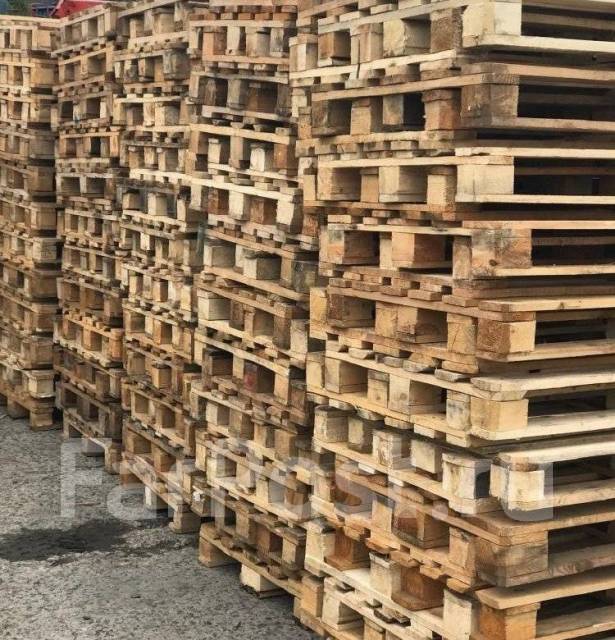 Продам паллеты деревянные, в наличии. Цена: 130₽ в Хабаровске