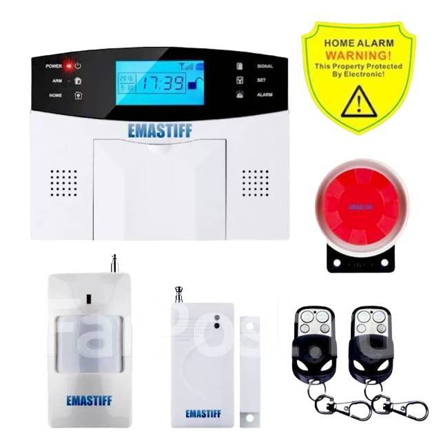 Охранная GSM-сигнализация для дома, дачи, квартиры и гаража склада ...