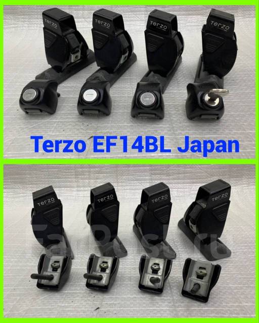Крепление багажника Terzo EF14BL для гладкой крыши авто C90, Daihatsu Mira Ford Contour, б/у, в ...