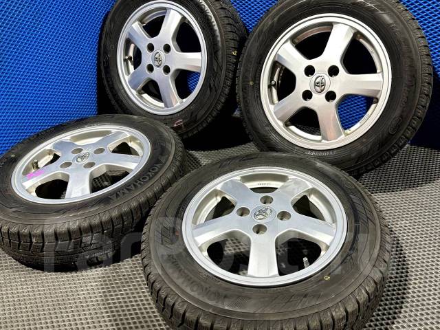 Литые диски Toyota 4x100 R14 из Японии, 14", 1 шт, 7,00 кг. 4 шт, б/у ...