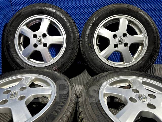 Литые диски Toyota 4x100 R14 из Японии, 14", 1 шт, 7,00 кг. 4 шт, б/у ...