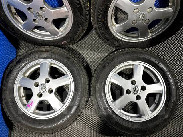 Литые диски Toyota 4x100 R14 из Японии, 14", 1 шт, 7,00 кг. 4 шт, б/у ...