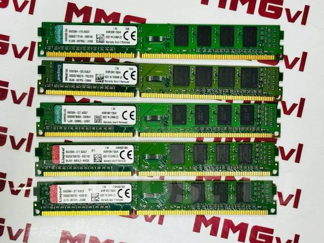 Оп память Kingston Ddr3 4Гб 1600МГц Kvr16n11s8 4 4 гб б у в