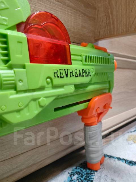 Нёрф автомат Nerf Revriper Zombiestrike, б/у, в наличии. Цена: 900₽ во ...