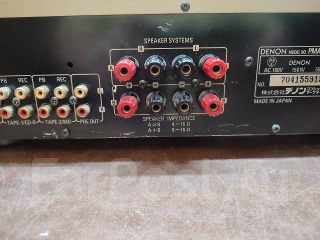 Усилитель Denon PMA-390AE 100 вольт, б/у, в наличии. Цена: 16 000₽ во ...